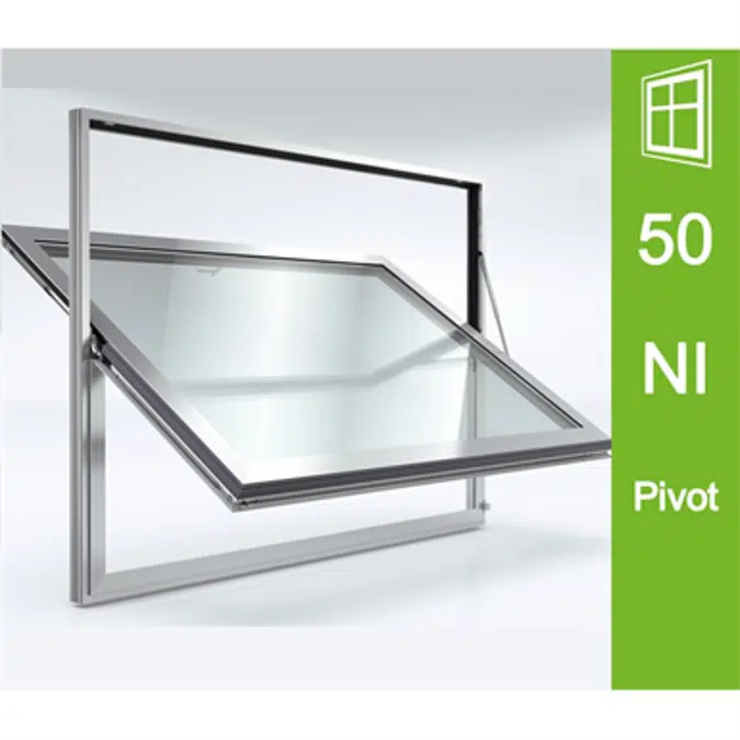 BIM objects - Free download! Window AWS 50.NI, Horizontal and Vertical ...
