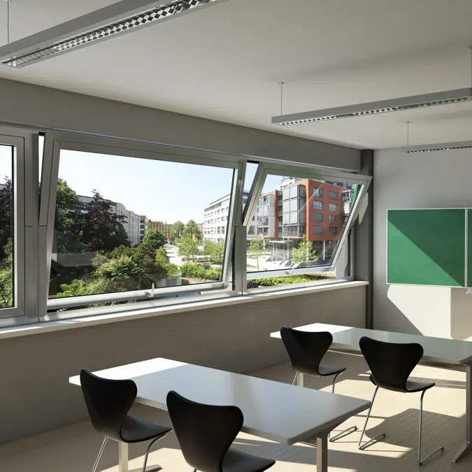 BIM objects - Free download! Window AWS 70.HI, Horizontal and Vertical ...