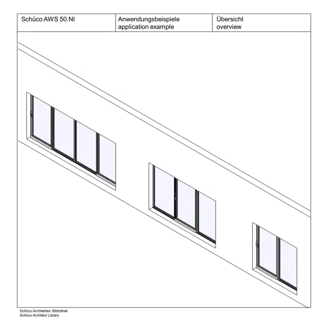 BIM objects - Free download! Window AWS 50.NI, Tilt/Slide | BIMobject