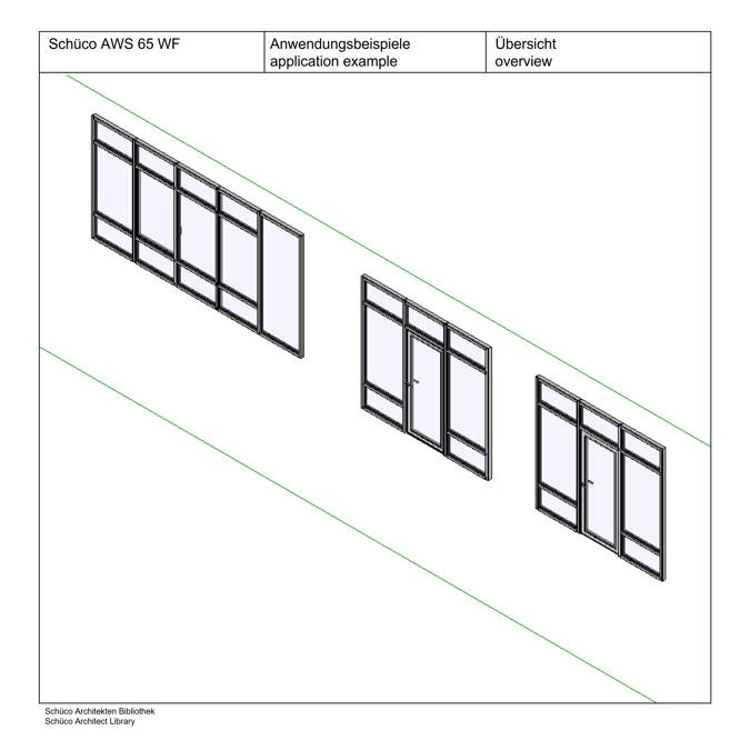 BIM objects - Free download! Window AWS 65 WF, Inward opening | BIMobject