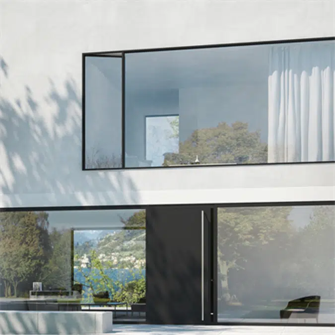 BIM objects - Free download! Door ADS 75 SimplySmart, Inward Opening | BIMobject