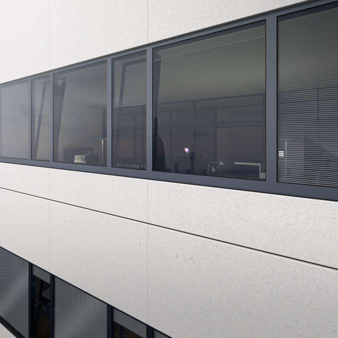 BIM objects - Free download! Window AWS 120 CC.SI, Inward opening ...