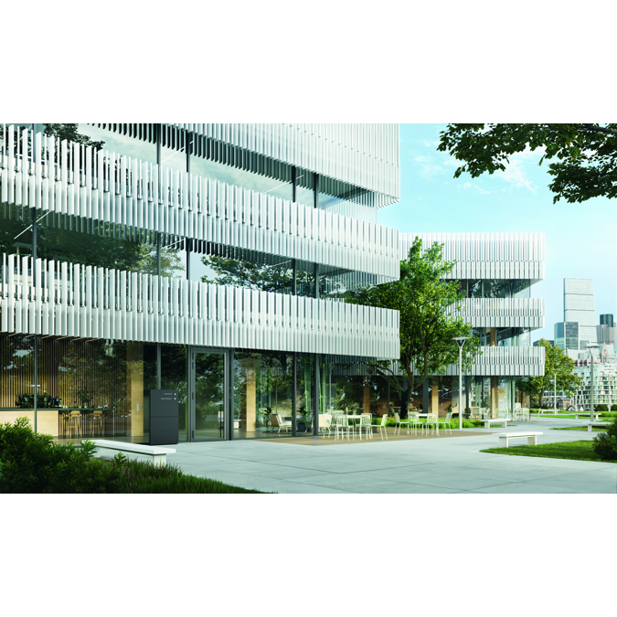 BIM-objektit - ilmainen lataus! Door ADS 65 HD Gen2, Outward opening ...