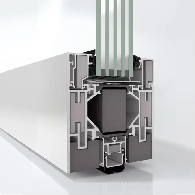 BIM objects - Free download! Door Firestop ADS 90 FR 90, Outward ...