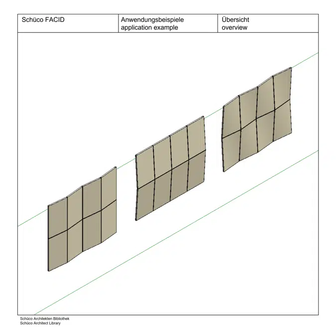 BIM objects - Free download! Façade Facid 65 | BIMobject