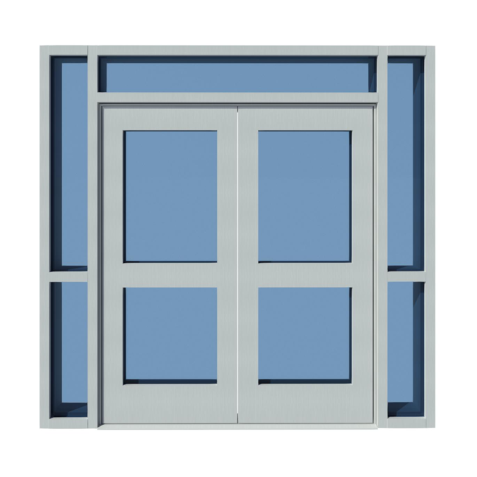 BIM objects - Free download! USAD 1000 – Forced Entry/Bullet/Blast ...