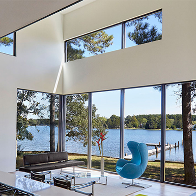 BIM objects - Free download! Contemporary Collection: Direct-set Window ...