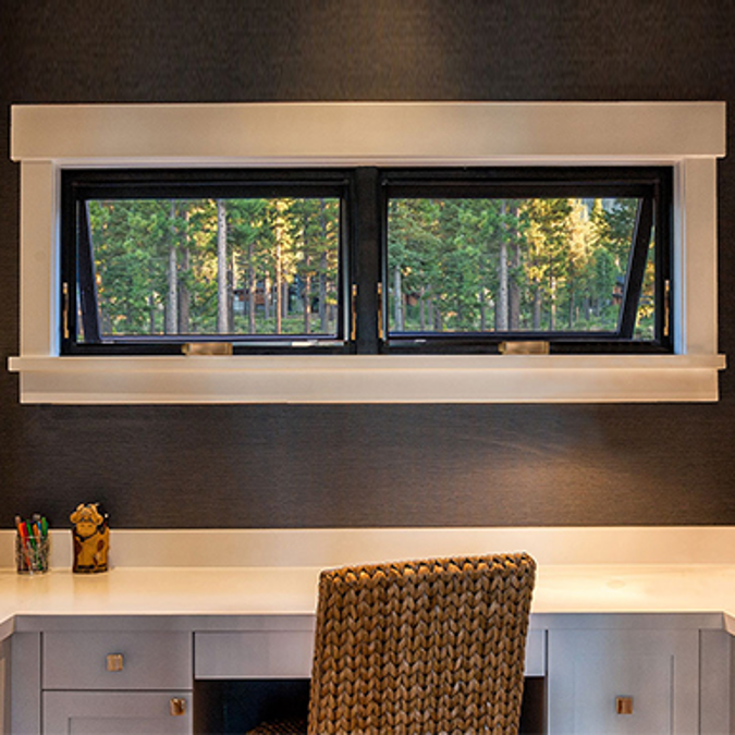 BIM objects - Free download! Contemporary Collection: Awning Window ...