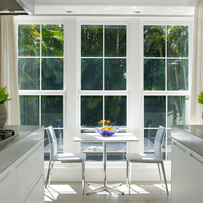 BIM objects - Free download! Premium Coastal: Double Hung Window ...