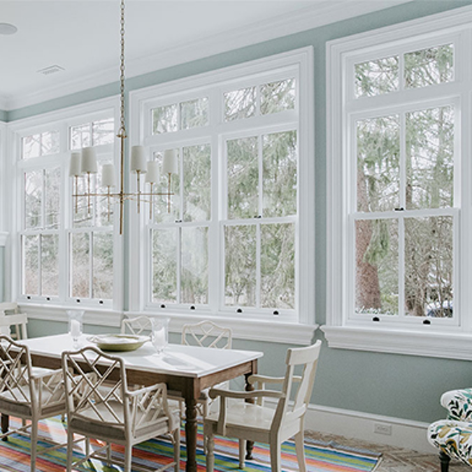 BIM objects - Free download! Premium Series: Double Hung Window | BIMobject