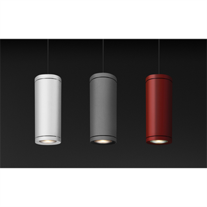 BIM objects - Free download! Cylinder Medium Pendant | BIMobject