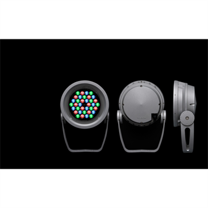 BIM objects - Free download! Lumenbeam Large Color Changing | BIMobject