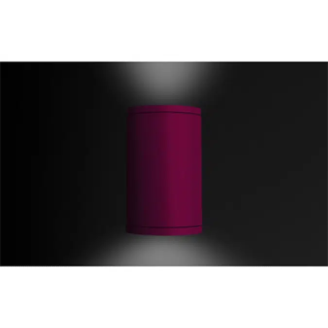 Objetos BIM - ¡Descarga gratis! Cylinder Large Wall Mount Direct ...