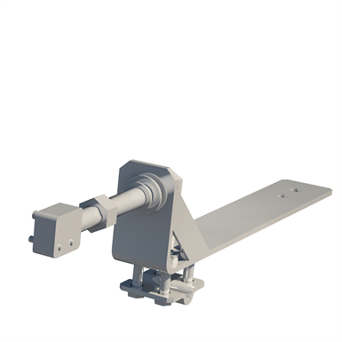 BIM objects - Free download! Ladder Latch - Diamond Rung Standard ...