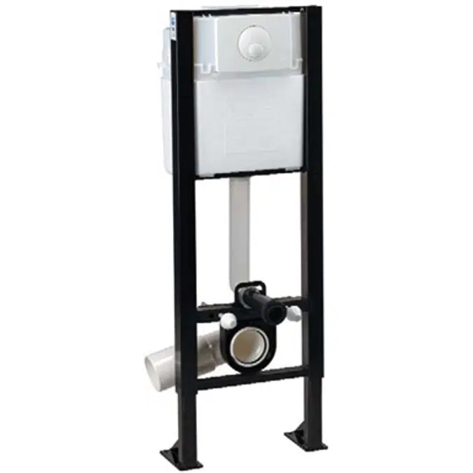 BIM objects - Free download! Self-supporting flush mount tank | BIMobject