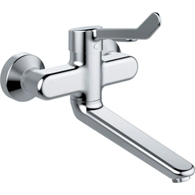 BIM objects - Free download! CERAPLUS BASIN MIXER EXPOSED SPOUT/200 H ...