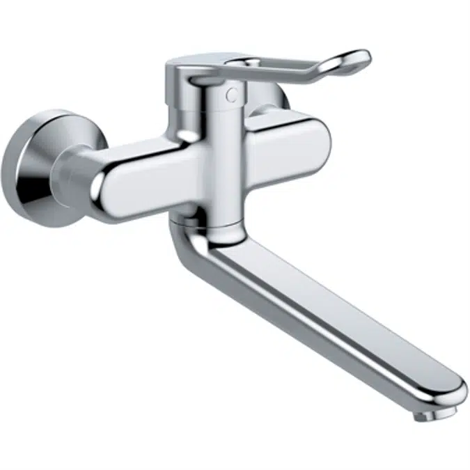 BIM objects - Free download! CERAPLUS BASIN MIXER EXPOSED SPOUT/200 S ...