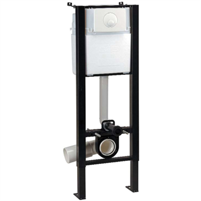 BIM objects - Free download! Recessed tank wall mount | BIMobject