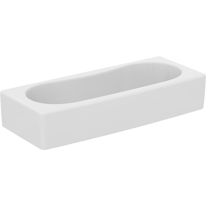 BIM objects - Free download! CONTOUR 21 - Collectif sink 100 x 40 cm ...