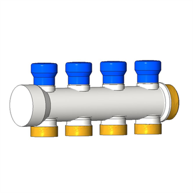 BIM objects - Free download! CI400NB Modular Manifolds Easy Lock ...