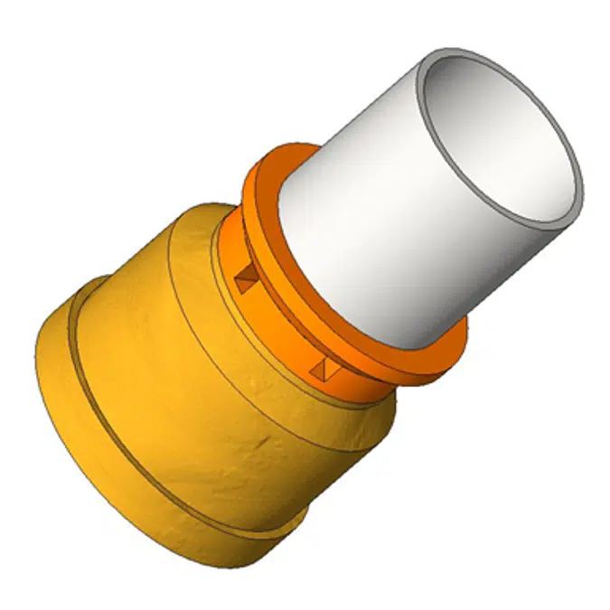 BIM objects - Free download! MP5613 Straight Female Fitting | BIMobject