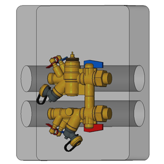 BIM objects - Free download! Fan-Coil Unit Kit | BIMobject