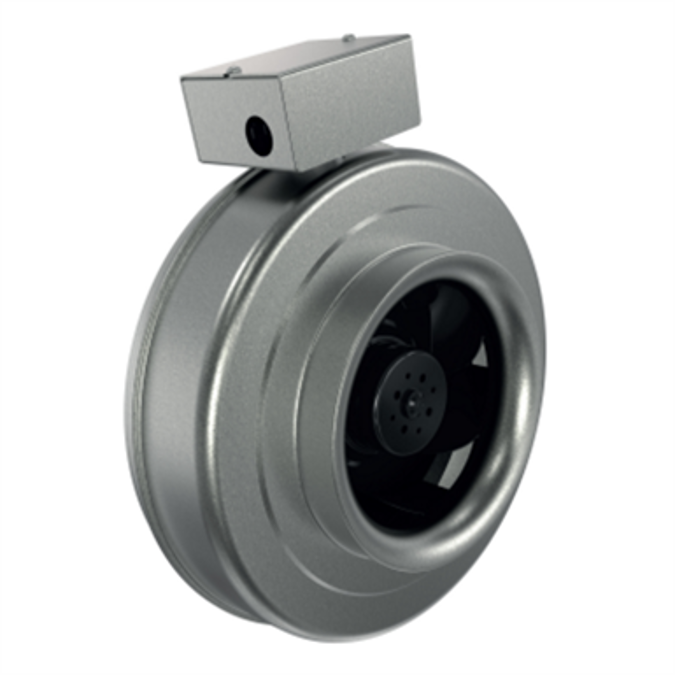 BIM objects - Free download! K EC Series Circular Inline Fans | BIMobject