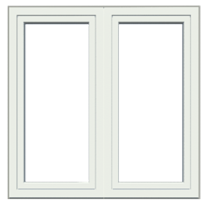 BIM objects - Free download! Rationel AURAPLUS tilt & turn double frame ...