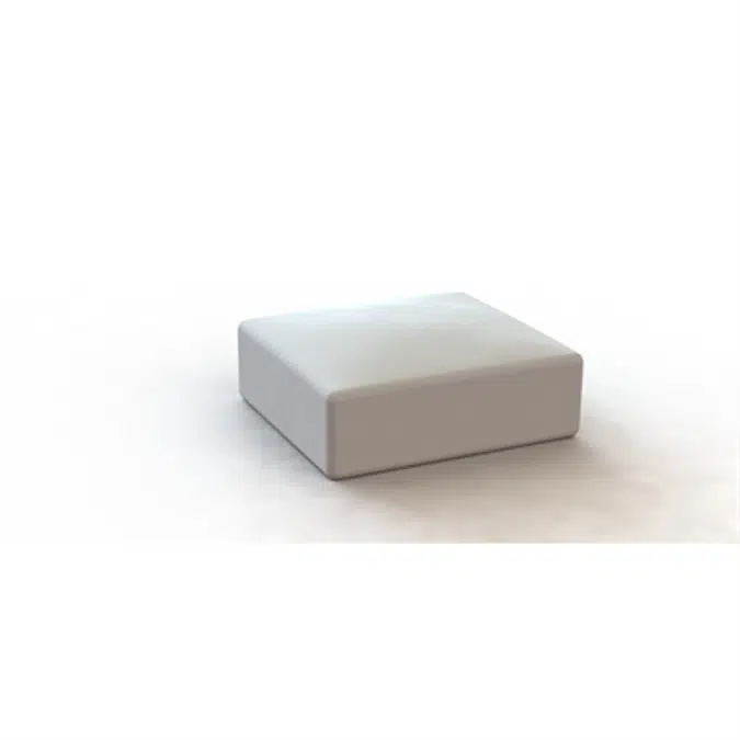 BIM objects - Free download! Grandfield ottoman | BIMobject