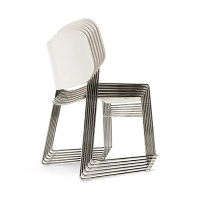 BIM objects - Free download! Lite stackable chair | BIMobject