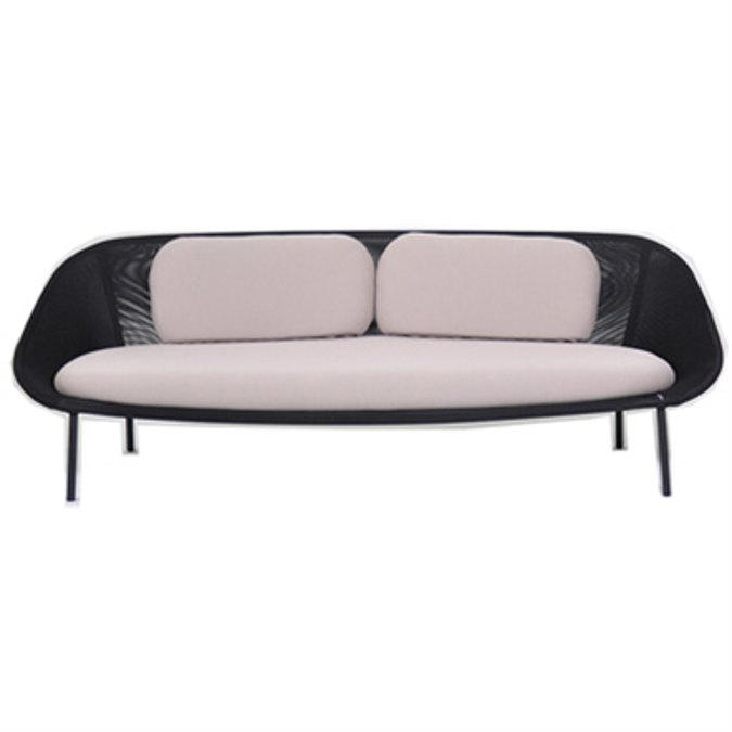 BIM objects - Free download! Netframe sofa | BIMobject