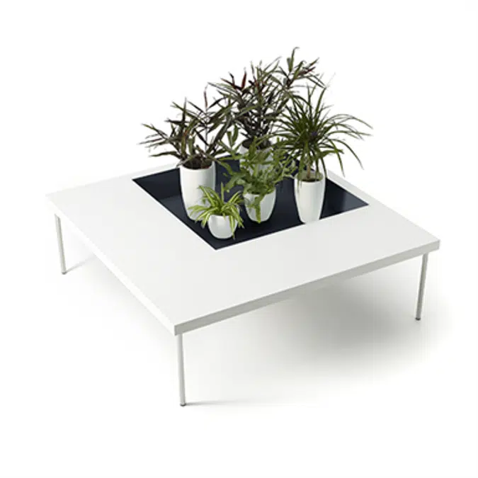 Objetos BIM - ¡Descarga gratis! Window planter, table | BIMobject