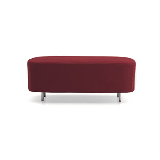 BIM objects - Free download! Minima ottoman | BIMobject