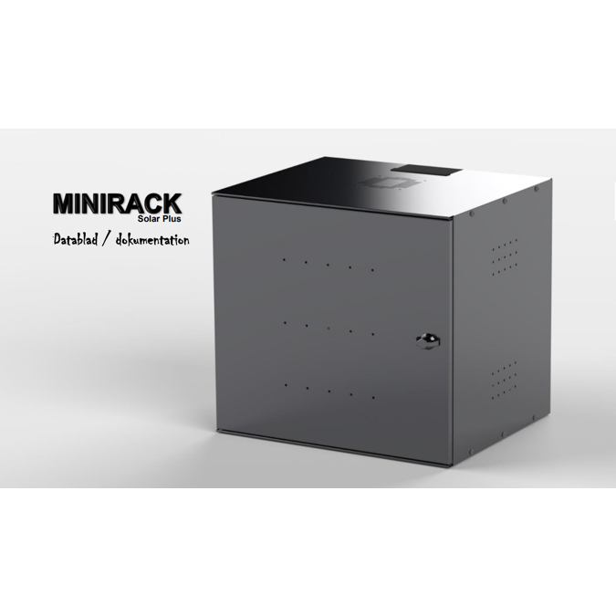 BIM objects - Free download! MINIRACK Solar plus Wall Rack Enclosure ...