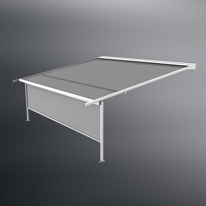 BIM objects - Free download! Matera Pergola + 1 Smart | BIMobject