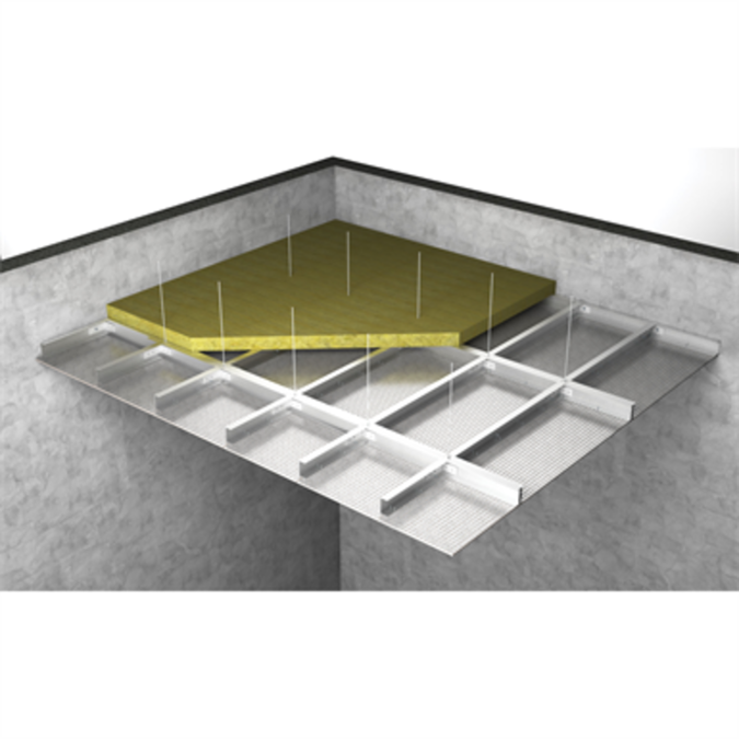 BIM objects - Free download! Fire Resistant Suspended Ceiling | BIMobject