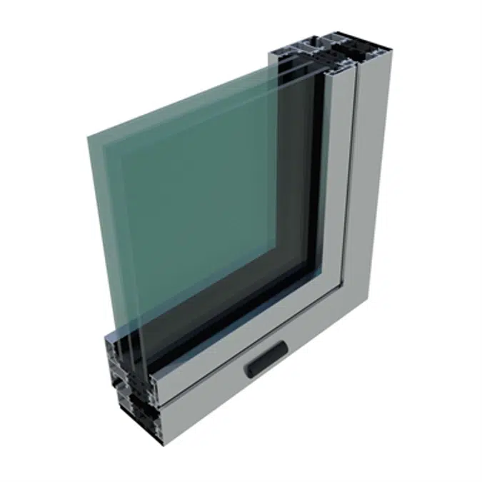 BIM objects - Free download! System ST - 1 LEAF WINDOW STANDARD | BIMobject