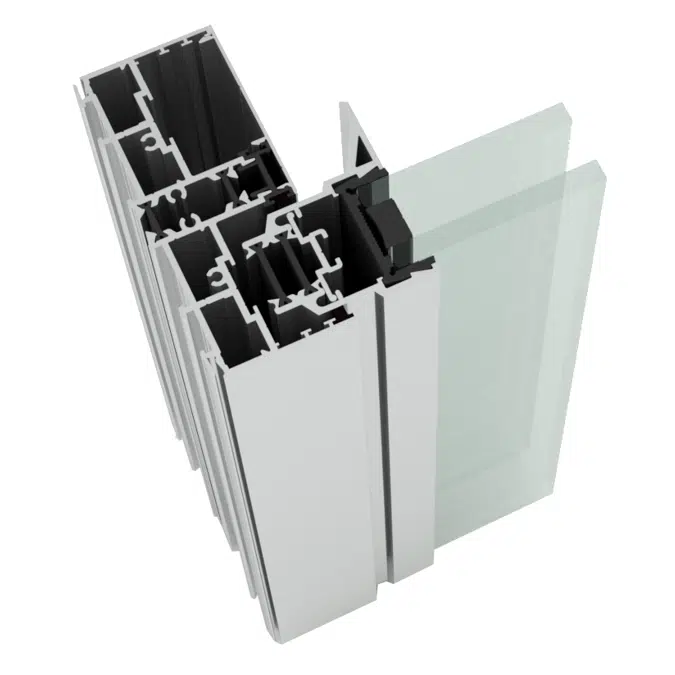 BIM objects - Free download! OS DOUBLE 1 RAIL POCKET WINDOW WITH 1 ...