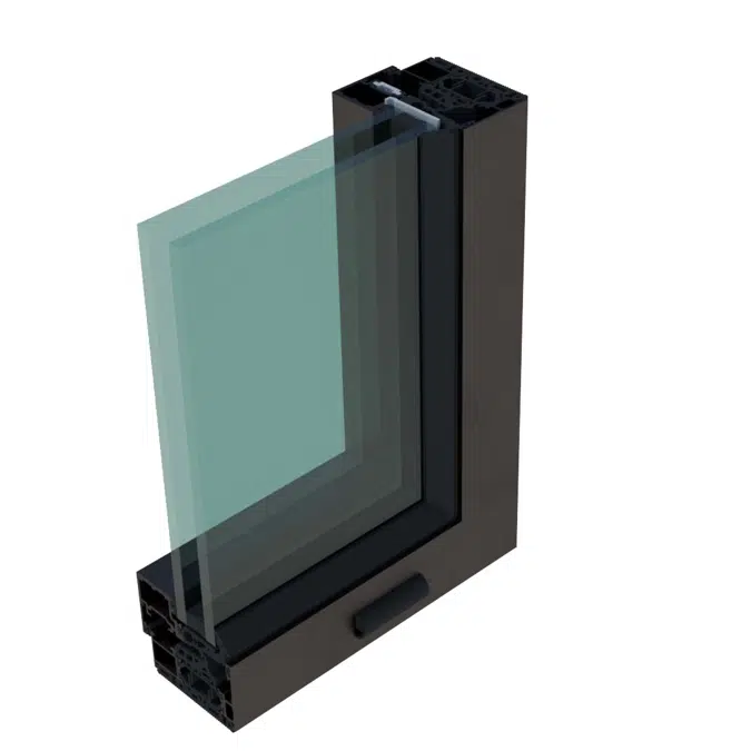 BIM objects - Free download! System ST- FIXED WINDOW ST01 WITH ST27 ...