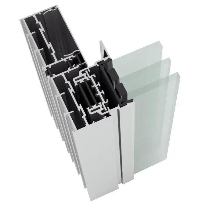 BIM objects - Free download! OS TRIPLE 2R 4 LEAVES SLIDING WINDOW ...