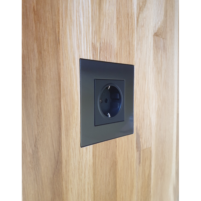 BIM objects - Free download! Flush solid board mount for Lutron ...