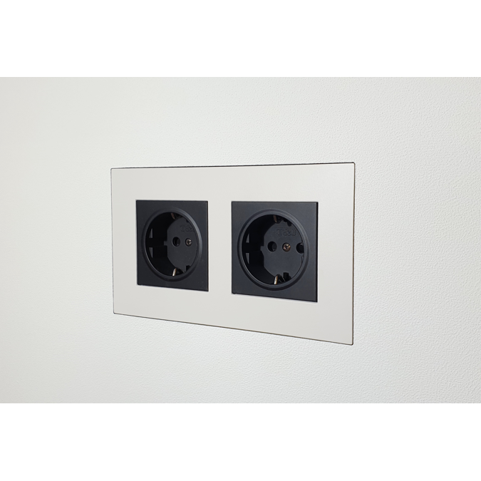 BIM objects - Free download! Flush wall mount for Lutron Palladiom ...