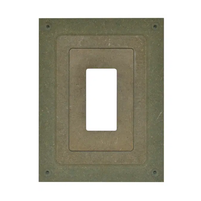 Objetos BIM - ¡Descarga gratis! Flush wall mount for Control4 Decora ...