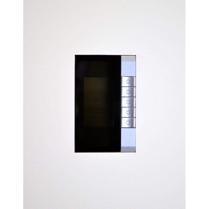 Objetos BIM - ¡Descarga gratis! Flush wall mount for Schneider C-Bus ...