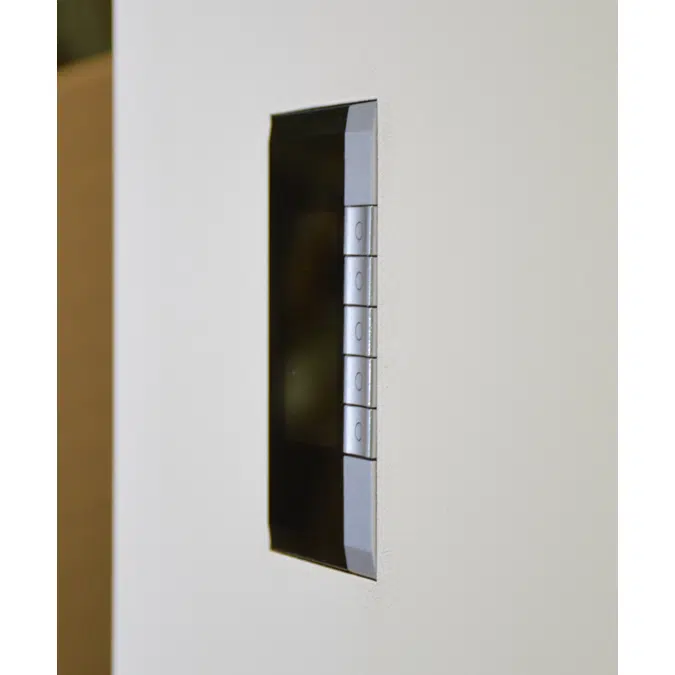 BIM objects - Free download! Flush wall mount for Schneider C-Bus eDLT ...