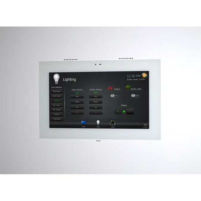 BIM objects - Free download! Flush New Construction Mount for RTI KA11 ...
