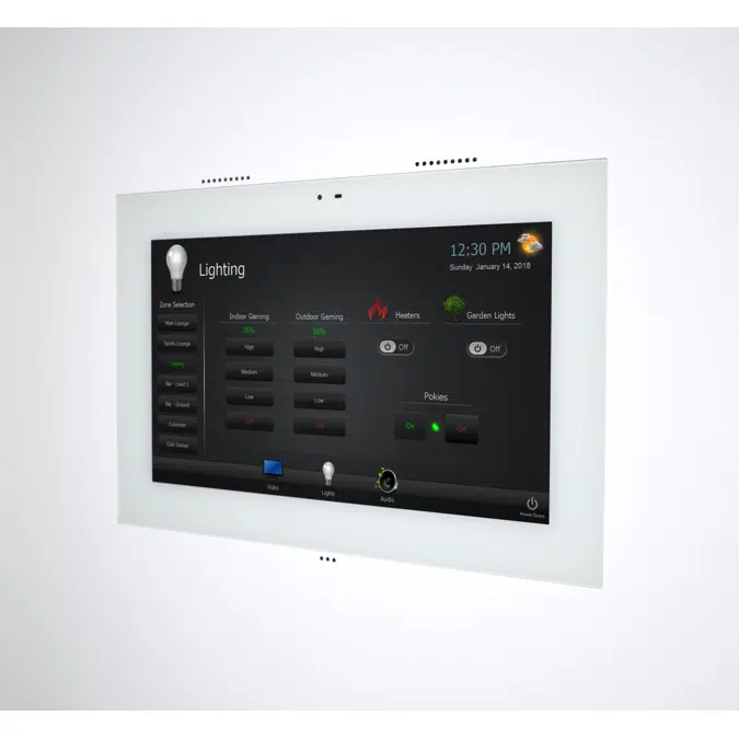 BIM objects - Free download! Flush New Construction Mount for RTI KA11 ...