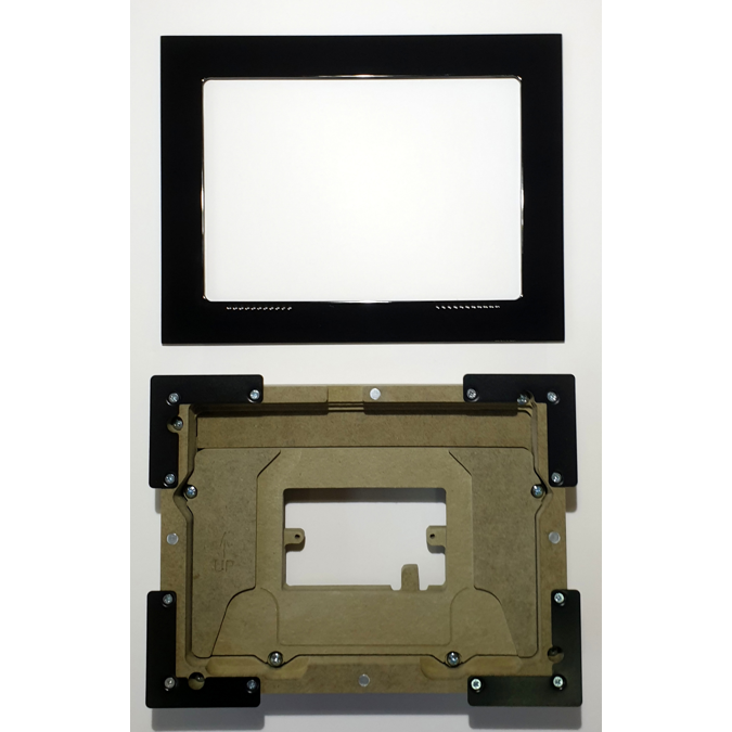 BIM objects - Free download! Retrofit mount for Control4 C4-T4IW8 touch ...