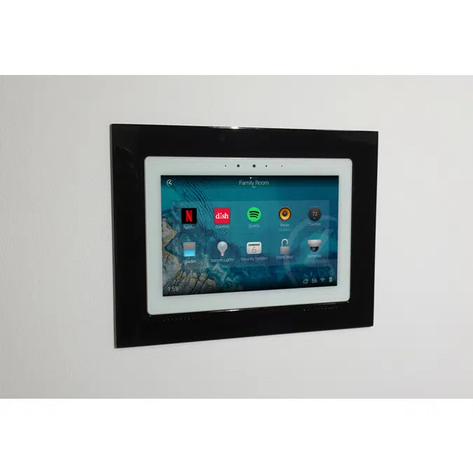 BIM objects - Free download! Retrofit mount for Control4 C4-T4IW8 touch ...