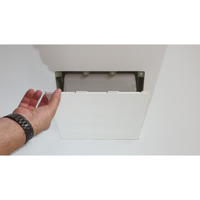 BIM objects - Free download! Flush wall mount for Ruckus R850 Access ...